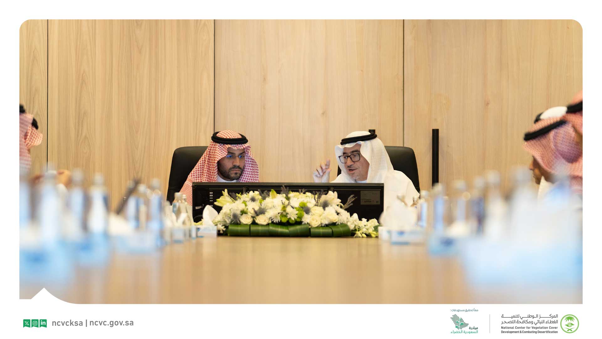 Prince Faisal bin Fahd bin Muqrin Visits The NCVC to Discuss Hail ...
